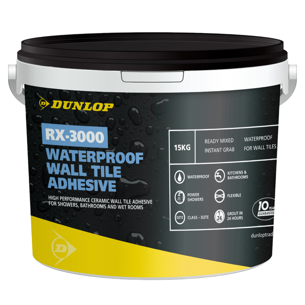 Waterproof Tile Adhesive | Shower Safe | Ready Mixed