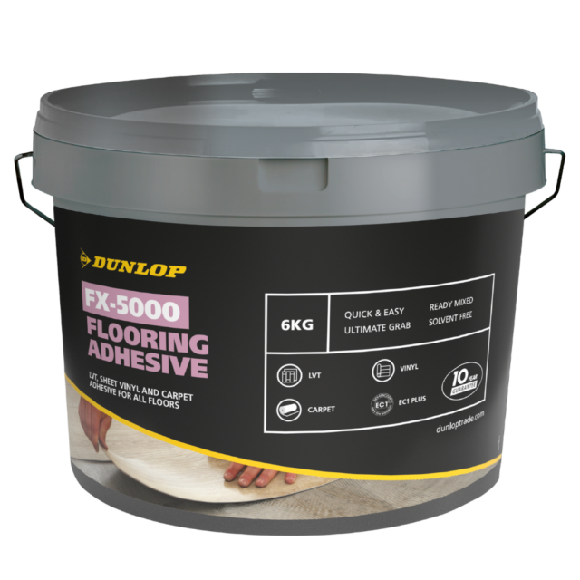 Dunlop Flooring Adhesive for LVT, Vinyl & Carpet Installation